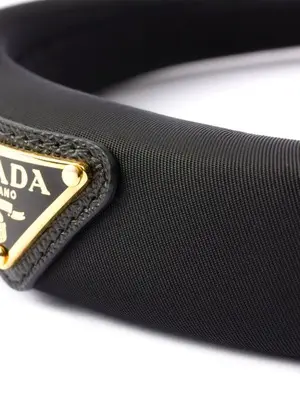 Prada Re-nylon Headband - Black