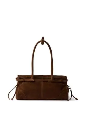 Prada Bonnie Tote Bag - Brown