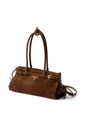 Prada Bonnie Tote Bag - Brown