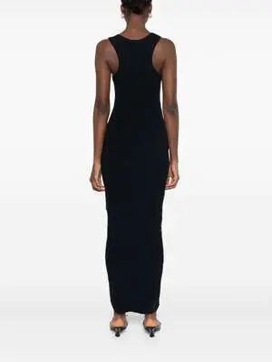 JEAN PAUL GAULTIER Mariniére Midi Dress - Black