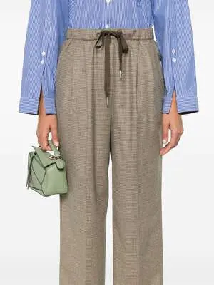 Pinko Check-pattern Trousers