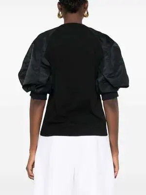 Sacai Cotton Jersey T-shirt - Black