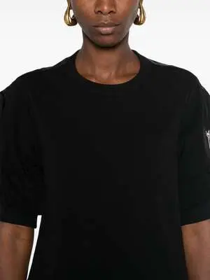 Sacai Cotton Jersey T-shirt - Black