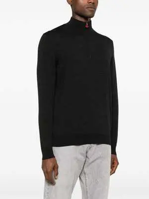 Kiton Fine-knit Jumper - Black