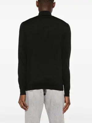 Kiton Fine-knit Jumper - Black
