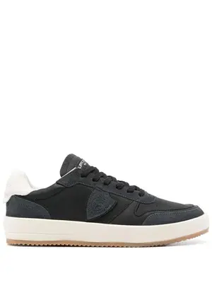 Philippe Model Logo-patch Sneakers - Black