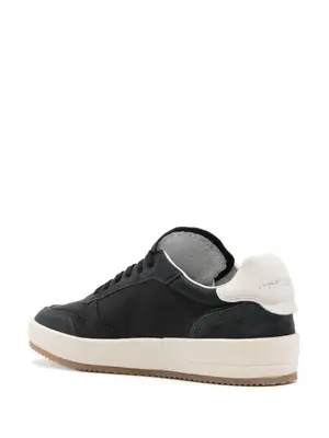 Philippe Model Logo-patch Sneakers - Black
