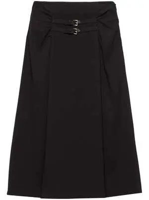 Prada Sablé Midi Skirt