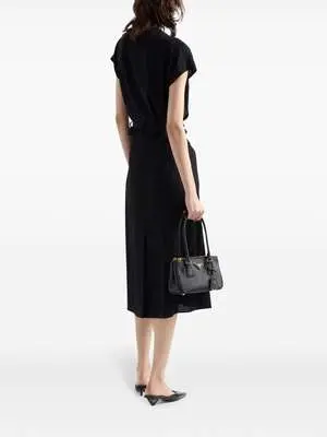 Prada Sablé Midi Skirt