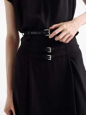 Prada Sablé Midi Skirt