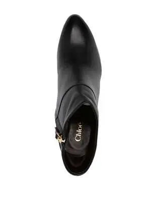 Chloé Leather Ankle Boots