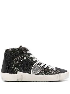 Philippe Model Prsx High Top Sneakers - Black