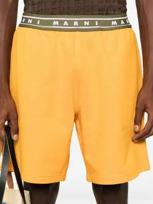 Marni Logo-waistband Track Shorts