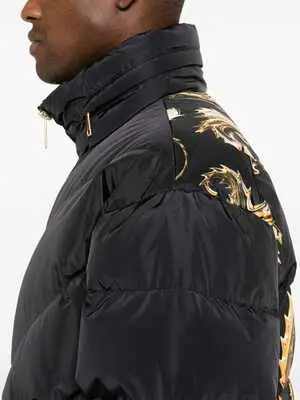 Versace Logo-print Padded Jacket