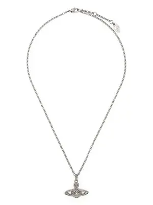 VIVIENNE WESTWOOD Mini Bas Relief Pendant Necklace - Silver