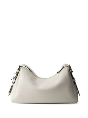 Prada Large Aimée Shoulder Bag - White