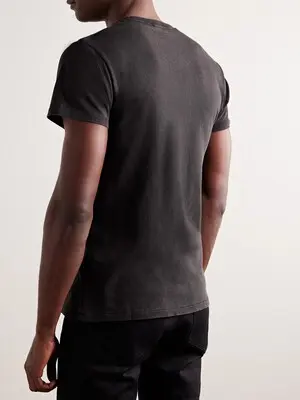TOM FORD Slim-fit Cold-dyed Cotton T-shirt - Gray