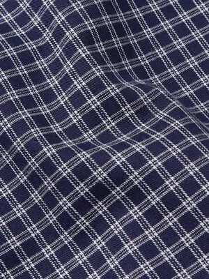 Derek Rose Braemar 32 Cotton-flannel Pyjama Trousers - Blue