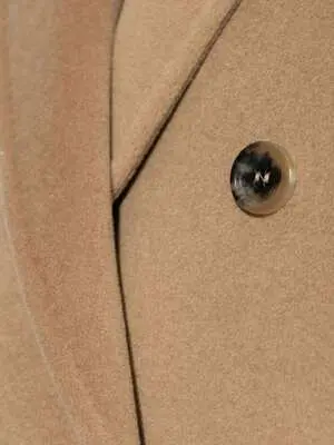 Max Mara Rebus Double-breasted Coat - Brown