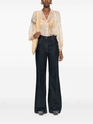 Camilla Floral-print Blouse