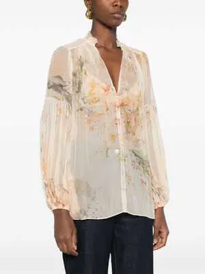 Camilla Floral-print Blouse