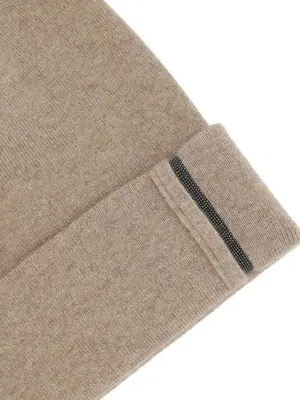 Brunello Cucinelli Monili-detail Cashmere Beanie