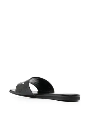 Givenchy Embossed Logo-print Slides
