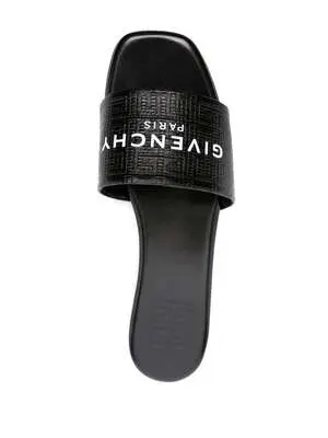 Givenchy Embossed Logo-print Slides
