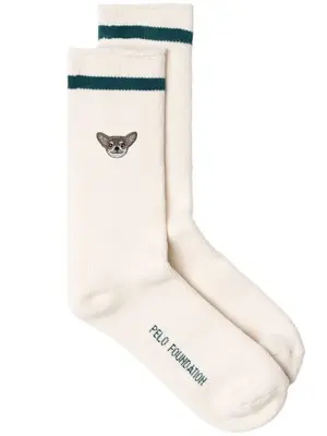 PELO FOUNDATION Chihuahua Socks - White