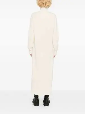 JIL SANDER Ribbed-knit Maxi Dress