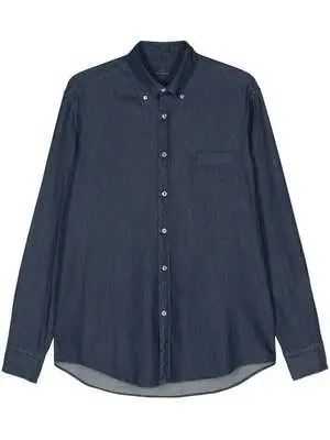 Paul & Shark Cotton Shirt - Blue