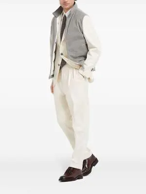 Brunello Cucinelli Notched-lapel Cashmere Blazer - Neutrals