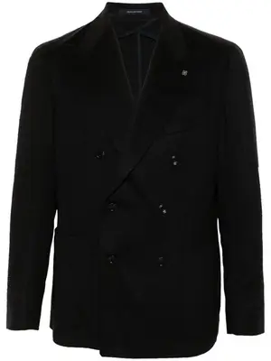 Tagliatore Montecarlo Double-breasted Cashmere Blazer
