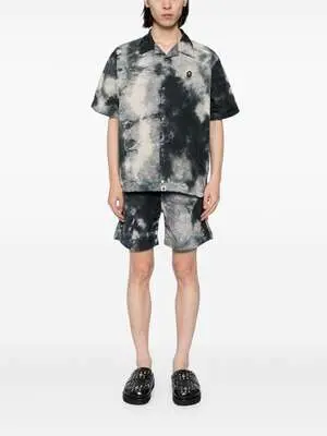 A BATHING APE Tie-dye Short-sleeve Shirt