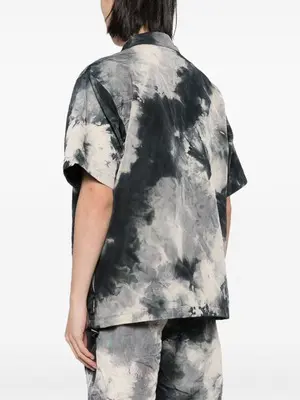 A BATHING APE Tie-dye Short-sleeve Shirt