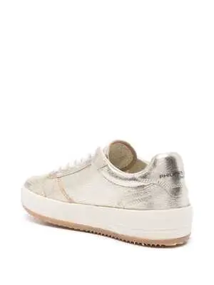 Philippe Model Nice Low Top Sneakers - Gold