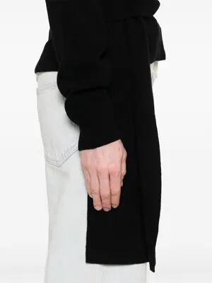 MAISON MARGIELA Single-stitch Logo Sweater - Black