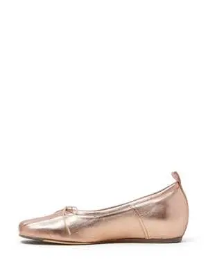 Simone Rocha Pleated Ballerina Shoes - Pink