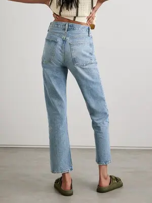 AGOLDE 90s Pinch Waist High-rise Jeans - Blue