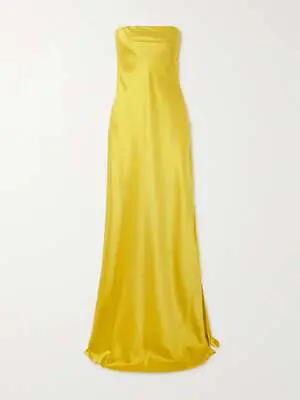 Christopher Esber Filo Strapless Maxi Dress