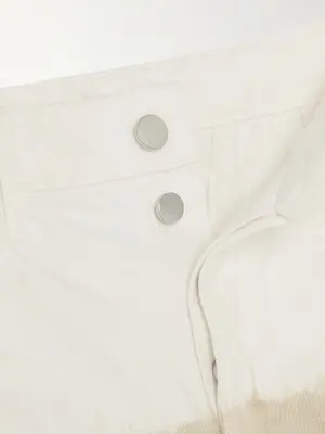 JIL SANDER Dégradé Frayed Straight-leg Jeans