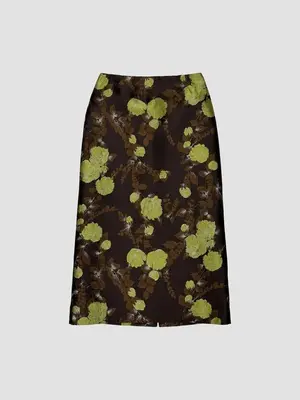 La DoubleJ Pencil Skirt - Devon Brown
