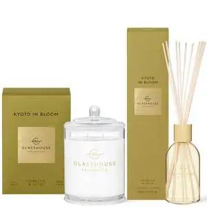 GLASSHOUSE FRAGRANCES Glasshouse Kyoto In Bloom Candle And Liquid Diffuser - One-color