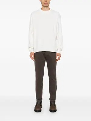 BRIGLIA 1949 Cotton Chino Trousers - Brown