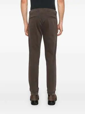 BRIGLIA 1949 Cotton Chino Trousers - Brown