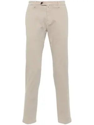 BRIGLIA 1949 Cotton Chino Trousers - Neutrals