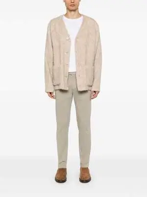 BRIGLIA 1949 Cotton Chino Trousers - Neutrals