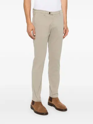BRIGLIA 1949 Cotton Chino Trousers - Neutrals