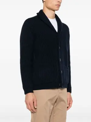 Fedeli Terminillo Cashmere Cardigan - Blue