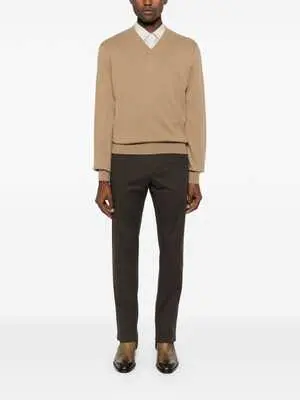 Zegna Pressed-crease Trousers